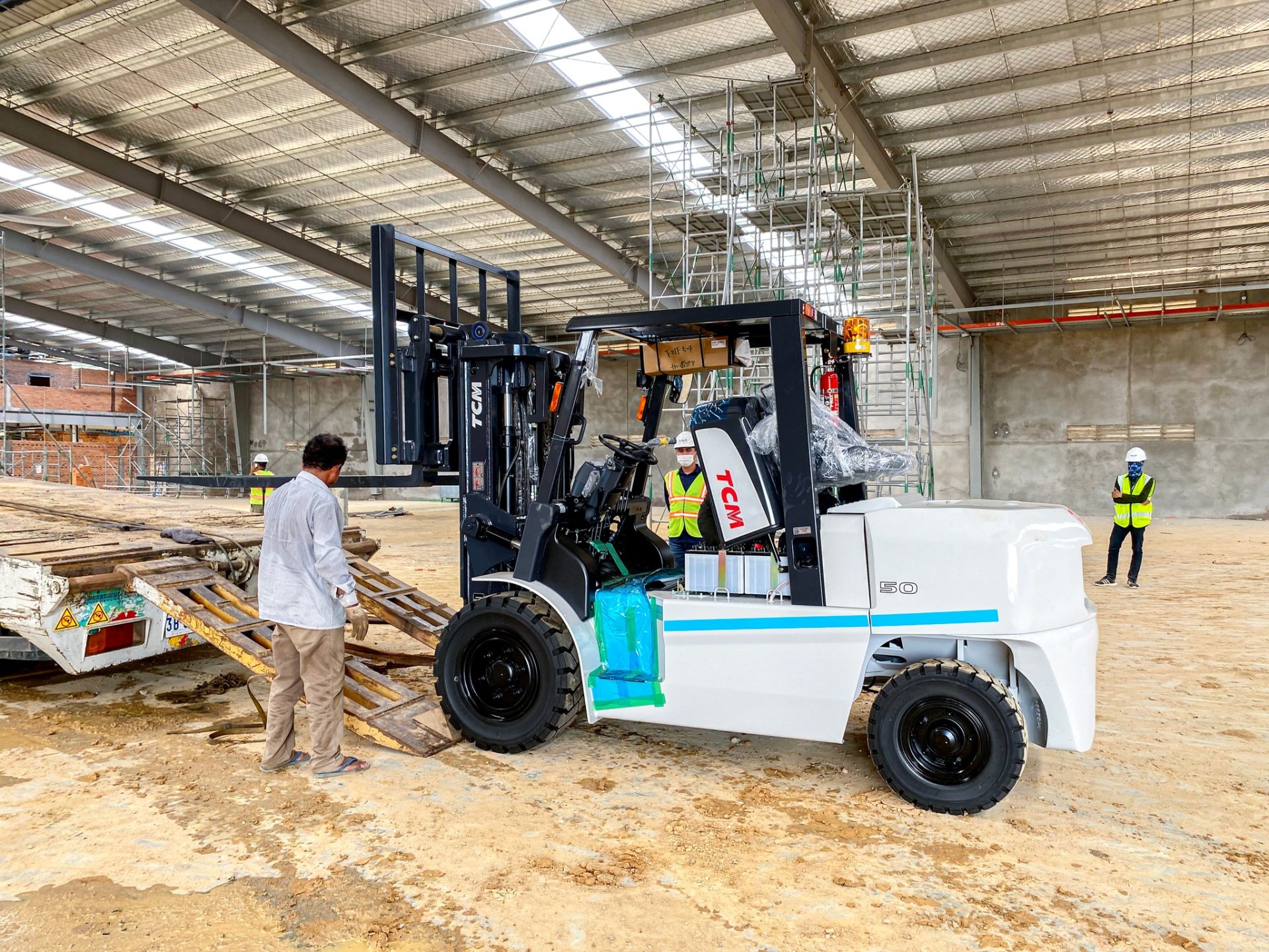 Xe nâng dầu 5 tấn TCM - FD50 - TCM Forklift Vietnam - Xe nâng TCM